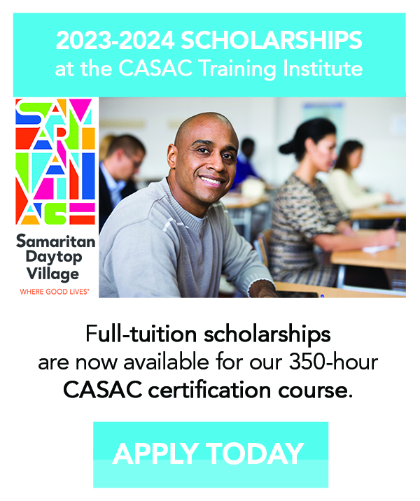 CASAC Training Institute Scholarship - Samaritan Daytop Village